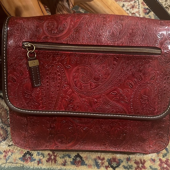 Relic | Bags | Vintage Relic Purse Dark Red Relic Purse Shoulder Purse ...